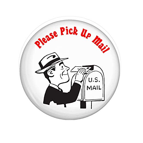 Amazon.com: Retro Comic Outgoing Mail Magnet Please Pick Up Mailbox ...