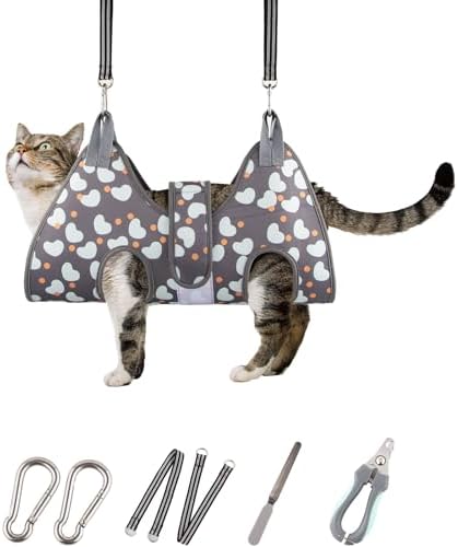 Amazon.com : 33 Paws Dog Grooming Hammock - Dog Sling for Grooming ...