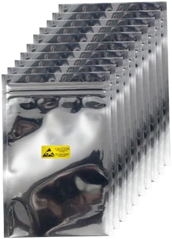 Amazon.com: Antistatic Bags, 100pcs Resealable ESD Bags 4x6inches with Labels for GPU Hard Drive ...