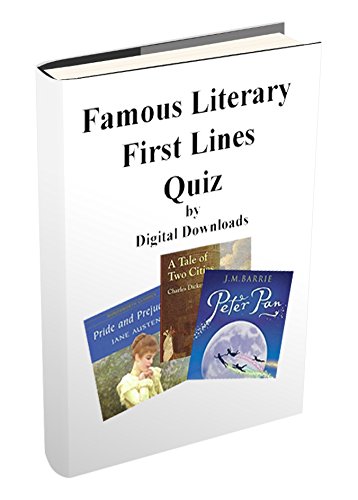 Famous Literary First Lines Quiz: A list of 30 first line book quotes ...