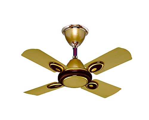 Buy SILKAIR DecoFusion 600mm 4 Blades Ceiling Fan (BeigeGold) Online at ...