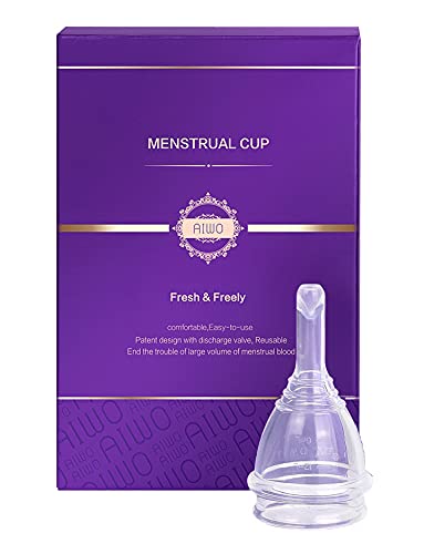 Buy AIWO Soft Menstrual Cup - Feminine Stylish Hygiene Safe Healthy ...