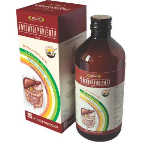 Buy Unjha Pharmacy Panchkalparishta Syrup (450ml), 450 ml (Pack of 1 ...