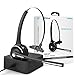 Amazon.com: Naztech N980 Wireless Headset w/ Charging Base - Noise ...