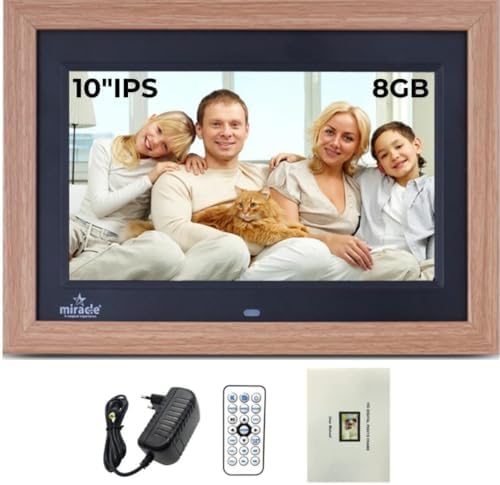 Buy FRAMEO 10.1 Inch WiFi Smart Digital Picture Frame, 1280*800 IPS HD ...