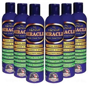 Amazon.com : VIAVIENTE MIRACLE 8oz bottles 6pack : Grocery & Gourmet Food