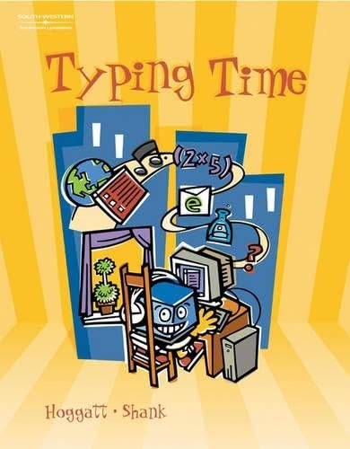 Typing Time: Home User Package for Windows: 9780538434546: Computer ...