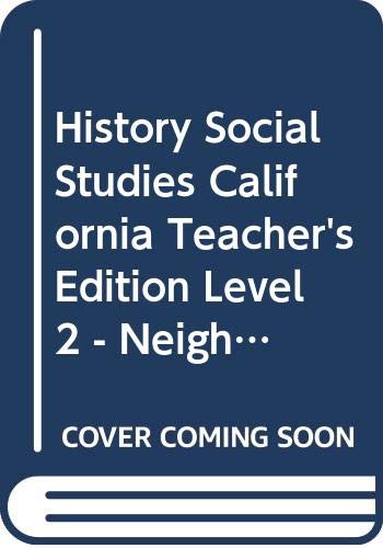Amazon.com: History Social Studies California Teacher's Edition Level 2 ...