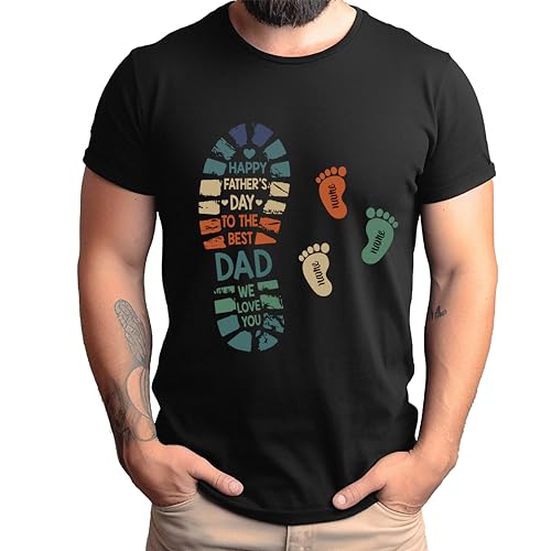 Amazon.com: Happy Father's Day To The Best Step Dad Shirt, Daddy Life T ...