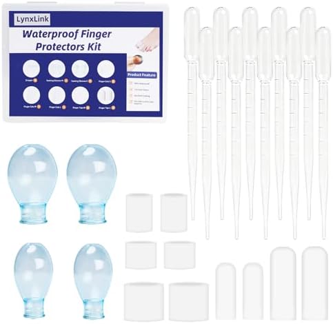 Amazon.com: Waterproof Finger Protector & Toe Covers with 10Pack 3 mL ...