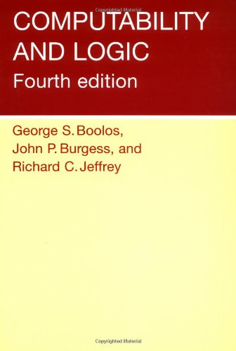 Amazon.com: Computability and Logic: 9780521007580: Boolos, George S., Burgess, John P., Jeffrey ...
