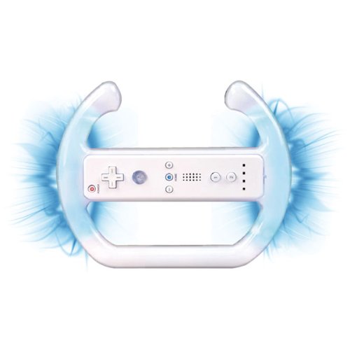 Amazon.com: Nintendo Wii - Glow Racing Wheel : Video Games