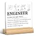 Amazon.com: Engineer Gift, Gift for Engineer Men, Engineer Clear Desk ...