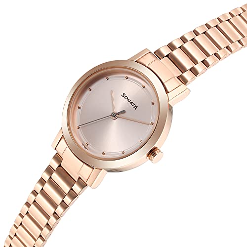 Buy Sonata Ladies EssentialsLadies- Analog Watch -8174WM03 at Amazon.in