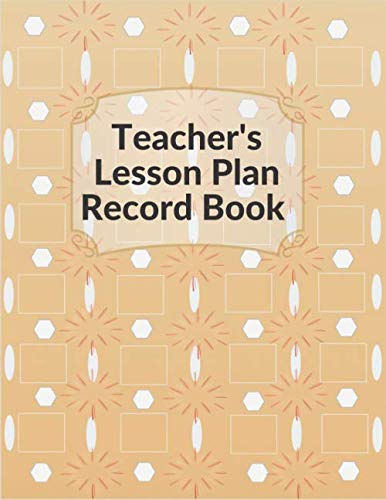 Teacher's Lesson Plan Record Book: lesson planner: Arts, Moughadour ...