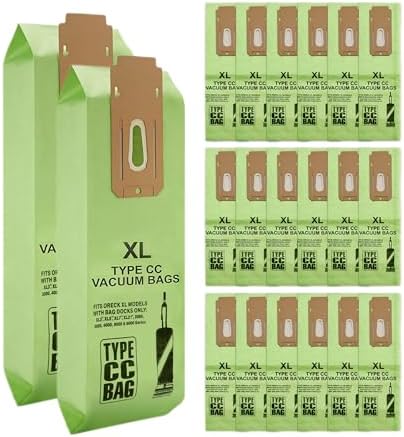 Amazon.com: 20 Pack Vacuum Bags Replacement for Oreck type CC ...