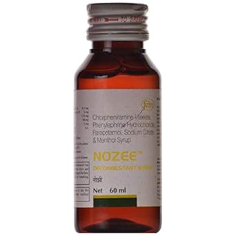 Nozee - Bottle of 60 ml Syrup : Amazon.in: Health & Personal Care