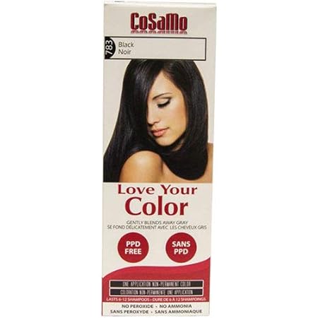 Amazon.com : Cosamo Love Your Color Hair Color 765 Medium Brown (Pack ...