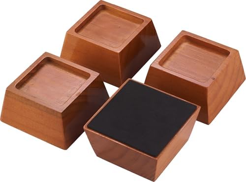 Amazon.com: MONTIHOLD Premium Pine Wood 3-Inch Furniture Risers – Heavy ...