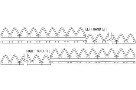 Versatile Swather Windrower 4700, 4750 Sickle Assembly 15' LH Black ...