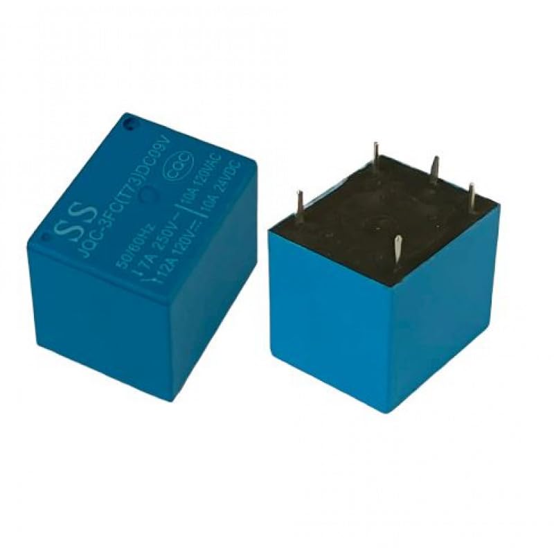 Generic 9V 10A SPDT PCB Mount Relay Module : Amazon.in: Industrial ...