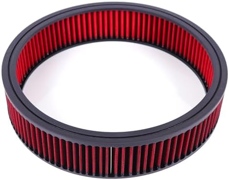 Amazon.com: JGhyperX 14"x3"Air Cleaner Air Filter Element Round Replacement Washable Reusable ...