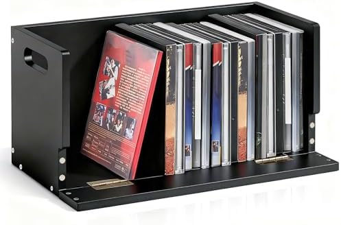Amazon.com: CroBlissful 1 Set Wooden DVD Storage Box DVD Storage Shelf ...