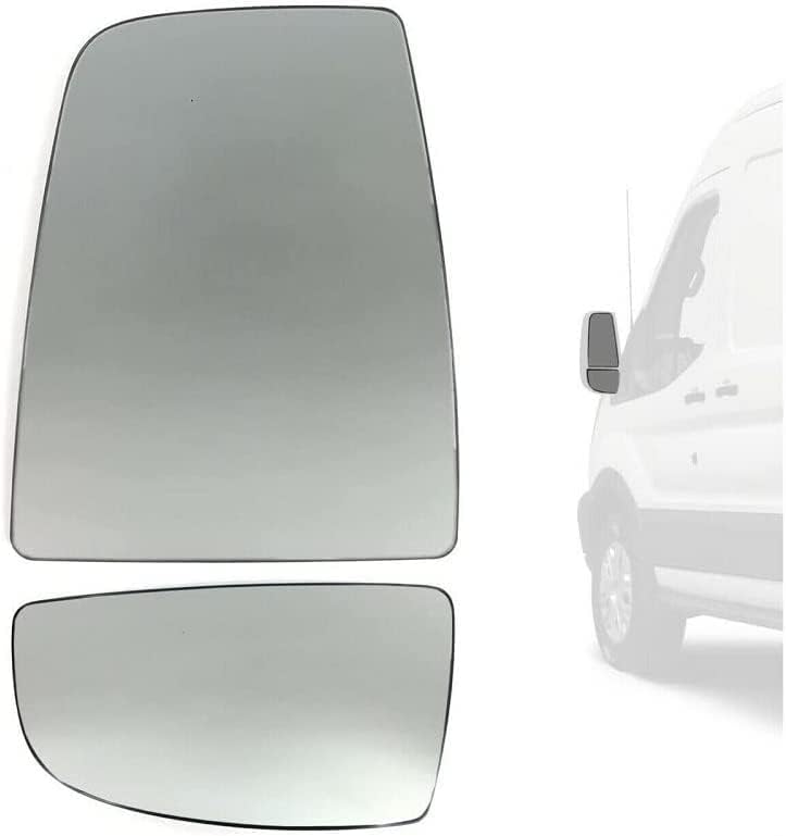 Left Side, UK Passenger Side, Nearside Wing Mirror Upper Glass (Non ...