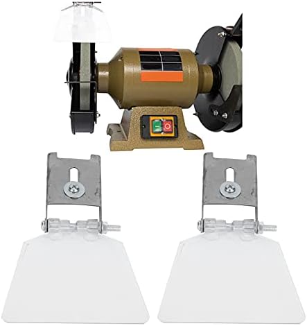 2Pcs Bench Grinder Eyeshield 304 Small Stainless Steel Case Tool Shield ...