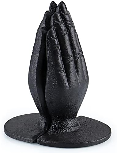 Amazon.com: Iron Hand Bookends - Cast Iron Decorative Accent for Home ...
