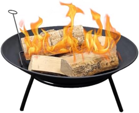 TrustBasket Bonfire Pit with Stand Outdoor Fire Pit | Portable Fire Pit ...