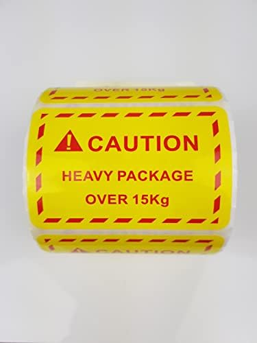 500 Heavy Packages Stickers Labels on Roll - Self Adhesive Amazon ...