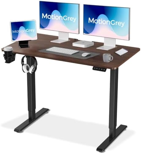 Electric Motor Height Adjustable Standing Desk, Ergonomic Stand Up Desk ...
