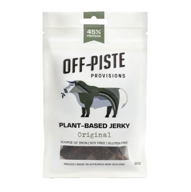 Amazon.com: Off-Piste Plant-Based Original Flavor Jerky (1.8oz pack ...