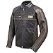 Amazon | デグナー(DEGNER) レザー ジャケット プロテクター標準装備/Leather Jacket ブラック/カーキ XL 20WJ-2 | ジャケット | 車＆バイク