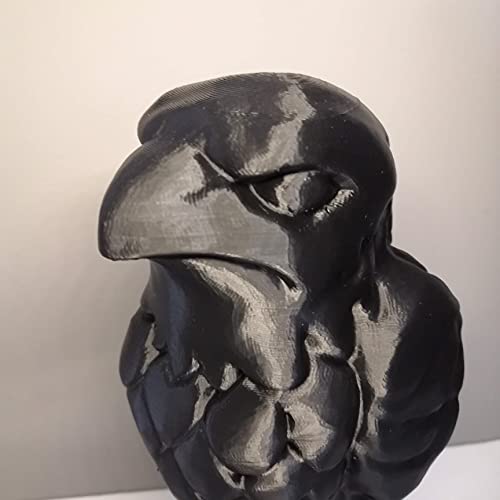 The Maltese Falcon 3D Printed Model Black Movie / Film Prop (24cm Tall ...