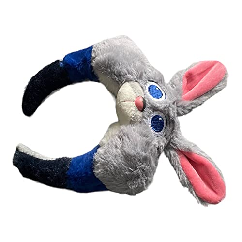 Judy Hopps Rabbit Zootopia Zootropolis Fluffy Alice Headband Padded ...