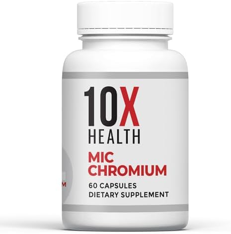 Amazon.com: 10X Health MIC Chromium Supplements - 60 Capsules ...