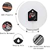 Amazon.com: Abucaky African American Black Girl Wall Clock Battery ...