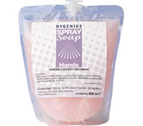 REFILL SOAP CLEANSING HAND SPRAY 400 ML HYGENIUS SOAP FOR DISTRIBUTOR ...