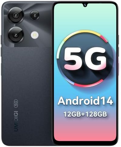 OUKITEL C50 Mobile phones 5g - Android 14 phone 24GB+128GB (1TB), 50MP ...