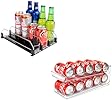 Amazon.com: BingoHive Rolling Soda Can Organizer for Refrigerator Can ...
