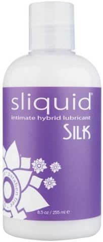 Sliquid Silk Hybrid Lube Glycerine & Paraben Free - 8.5 oz Bottle by ...