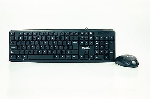 Amazon.in: Buy Geonix Wired USB Keyboard and Mouse Set for Windows ...