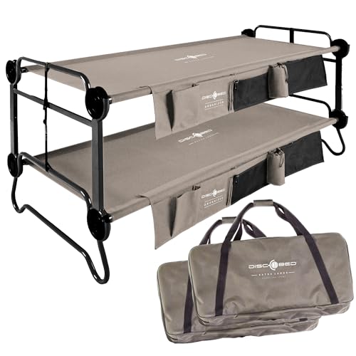 Disc-O-Bed Extra Large, with 2 Side Organizers, Tan | Amazon price ...