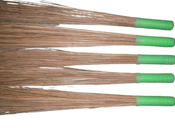 Pack of 5 PCS Coco Brooms with Handle | Coco Broom | Coco Brooms for ...