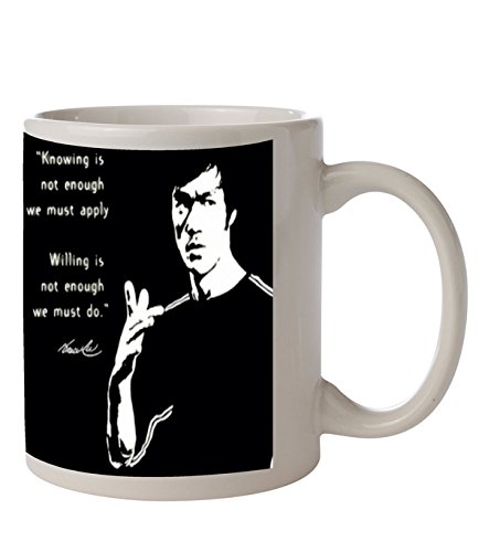 Buy Zanky Bruce Lee-ZYWTCFM0170 Multicolor Coffee Mug (Pack of 1 ...