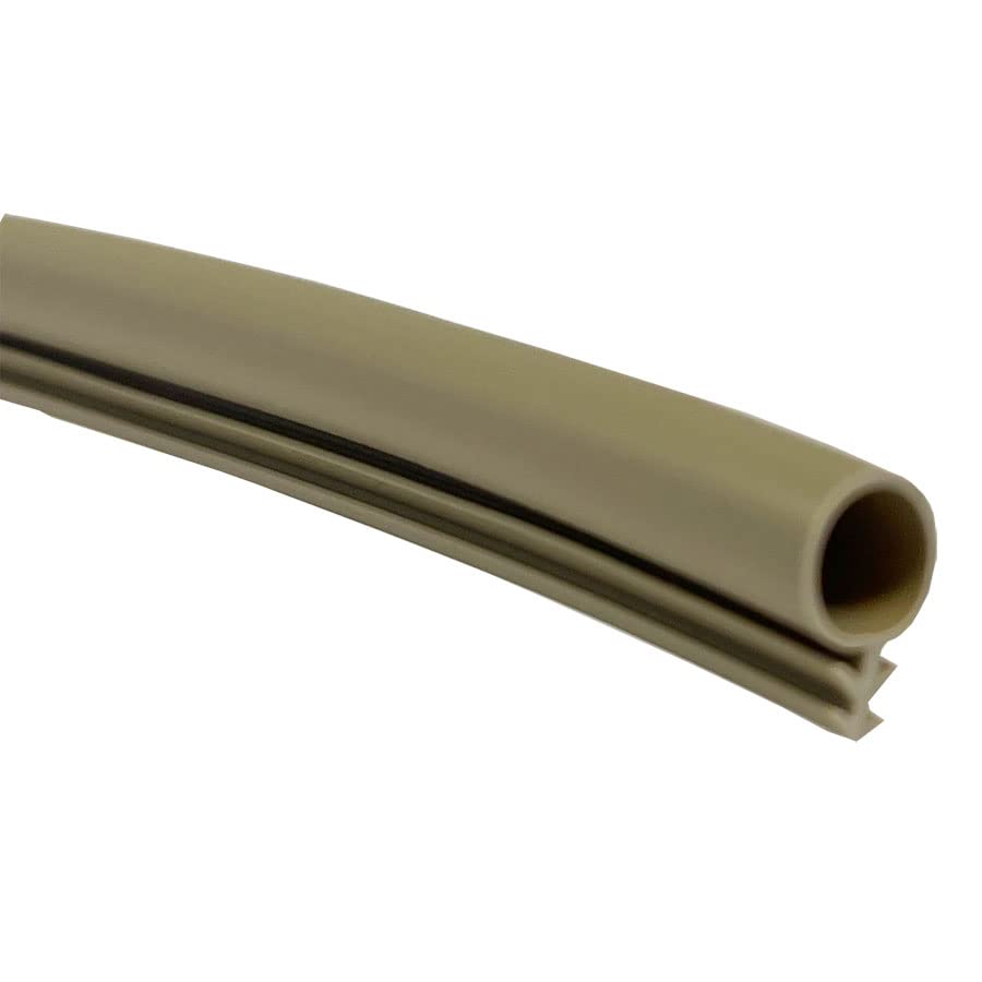 STB Weatherstrip, Kerf-Mounted, Bulb Type, Tan - 25 ft Roll ...