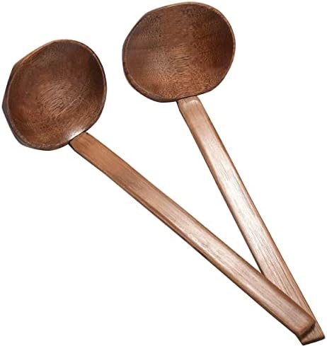 2PCS Japanese Soup Spoon Long Handle Japanese Long Handle Drink Soup ...