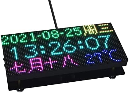 Amazon.com: LED Matrix Panel 64x32 Compatible with Arduino Raspberry Pi ...